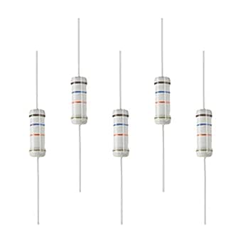 Fielect 30Pcs 16K Ohm Resistor 3W 5% Tolerance Metal Oxide Film ...