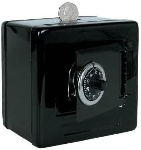 Combination Money-box Safe (Black or Red) (Black) by Gamez Galore ...