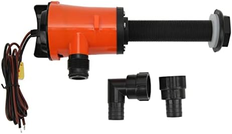 Baitwell Pump Aerator Livewell Pump 800GPH 12V 4.0A Portable ...