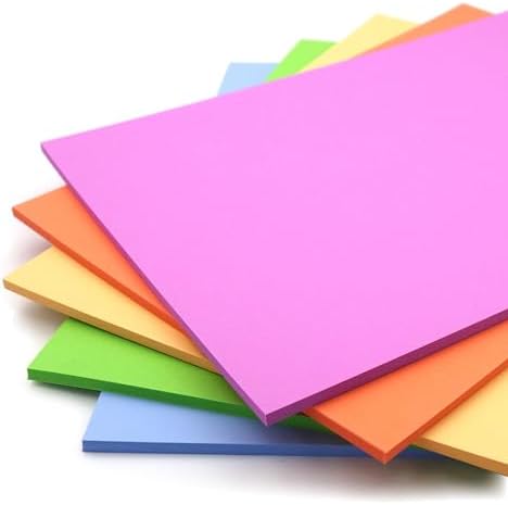 Rothmill A4 Card Stock, 280gsm (350 microns), Multicoloured Card Pack ...