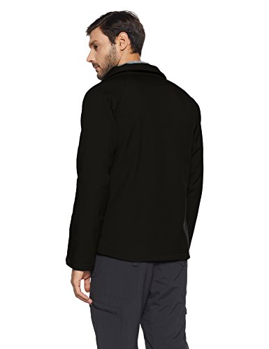 (TG. S) Columbia Cascade Ridge II, Giacca Softshell Uomo, Nero, S - NUOVO