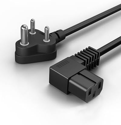 Buy FEDUS Power Cord 1.8M Replacement Power Cable, India Plug IEC ...
