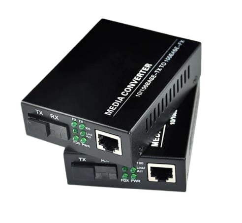 media converter 100 mbps, (pack of 1) : Amazon.in: Computers & Accessories