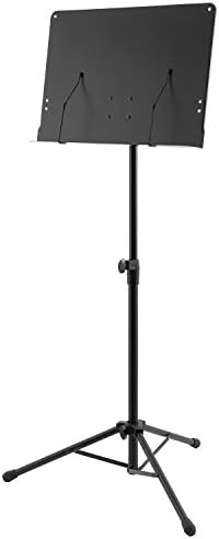 TIGER MUS55-BK Dual-Lip Orchestral Music Stand - Black : Amazon.co.uk ...