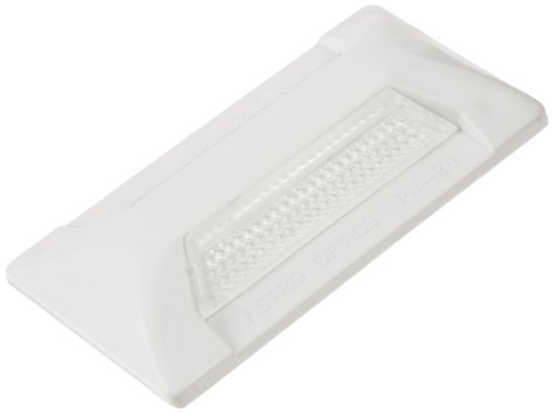 Tapco PM-24 Plastic Double Sided Reflective Pavement Marker, 4" Length ...