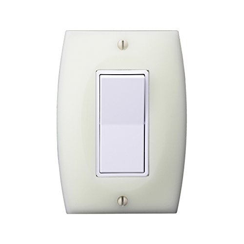 LUMINNO GlowaSwitch DR1G (1-Pack) Rocker Luminescent Insulating Light ...