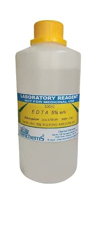 EDTA 5% SOLUTION 500ml : Amazon.in: Health & Personal Care