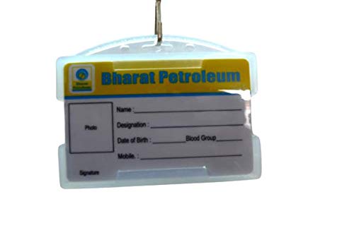 Uniforms Hub BPCL Bharat Petroleum Re-Usable PVC Id Cards (Pack of 4 ...
