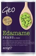 Geo Cans - Edamame Beans 400g (Pack of 1) : Amazon.co.uk: Grocery