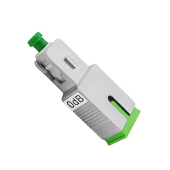 Amazon.com: New Optic Fiber Attenuator Connector 0dB SC/APC Female-SC ...