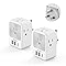 Amazon.com: South Africa Plug Adapter 2 Pack, TESSAN Type M Adapter ...