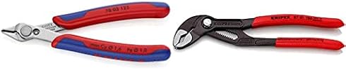 KNIPEX Tools - Electronics Super Knips, INOX Steel, Multi-Component ...
