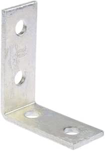 Unistrut P1325 Angle Bracket, Silver, 10 Pack, Set of 10 Pieces : Buy ...