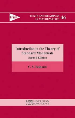 Amazon.com: Introduction to the Theory of Standard Monomials (Hindustan Book Agency ...