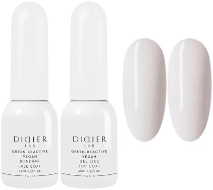 Amazon.com : DIDIER LAB Green Reactive - Vegan Nail Base Coat and Top ...