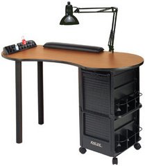 Amazon.com : Kayline Elegance Single Cabinet Nail Care Center : Nail ...