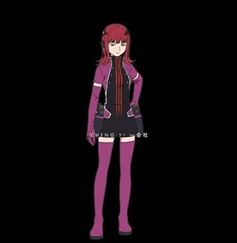 Amazon.co.jp: CHEN YU World Trigger Yoko Katori Cosplay Costume (Shoes ...
