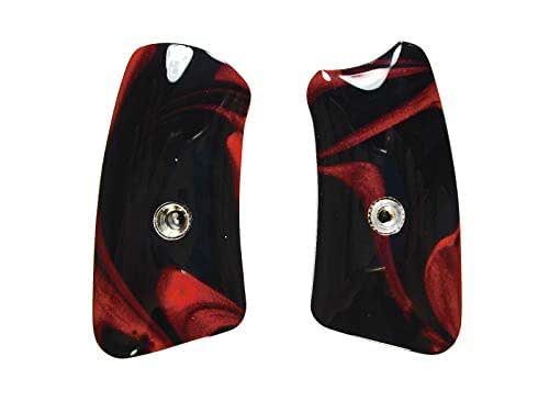 Amazon.com: Red & Black Pearl Ruger SP101 Grip Inserts : Sports & Outdoors