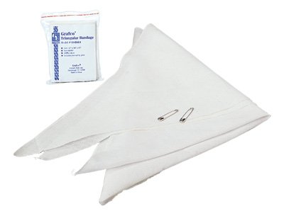 Amazon.com: Grafco Cotton Triangular Bandage, 35" x 35" x 50" Size ...