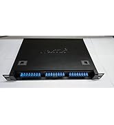 NexTik 1U Series LIU 24 Port Rack Mount Sliding Fully Loaded, 19 Inch ...