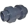 (10 Pack) ERA Sch 80 PVC 1/2 Inch True Union Ball Check Valve, Socket ...