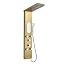 MENATT 5 in 1 Shower Tower Panel System with LED Light, Rainfall Shower ...