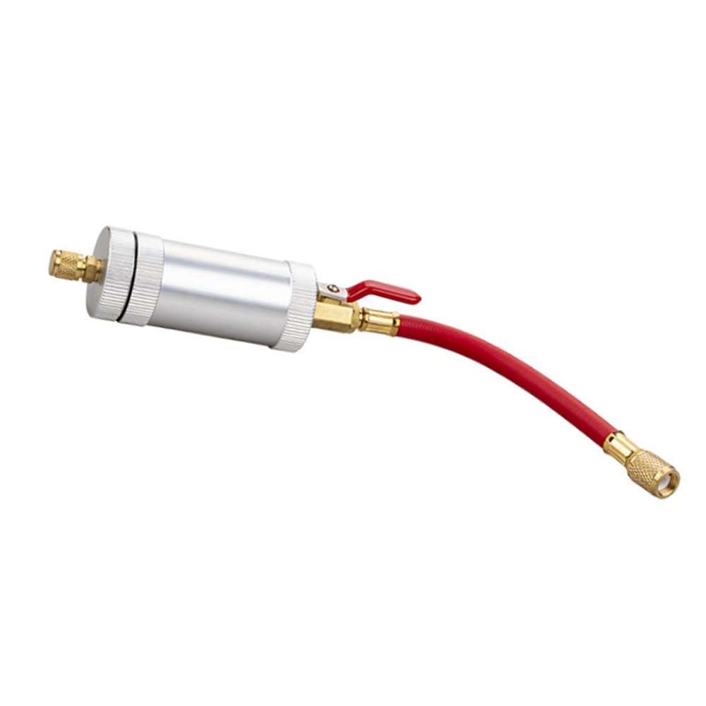Amazon.com: SaiDian 1Pcs AC Oil Dye Injector R134A R12R Hand Turn Pump ...
