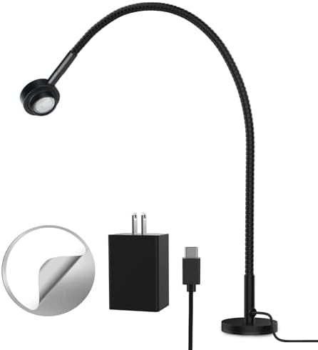 RVSPARK Flexible Reading Light,Book Light,Desk Lamp,3 Color Dimmable ...