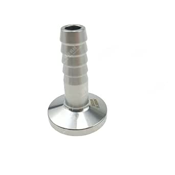 Amazon.com: 1/2-3/4 Tri Clamp To 1/2 Hose Barbed Adapter SUS316L Hose Pipe Fitting TC25 ...