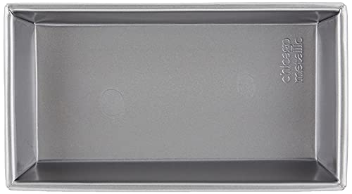 Chicago Metallic Commercial II Traditional Uncoated 1-Pound Loaf Pan ...