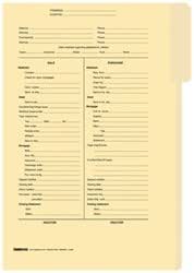 Amazon.com : Legal Size Real Estate File Folder, 11pt Manila, 1/3 cut ...
