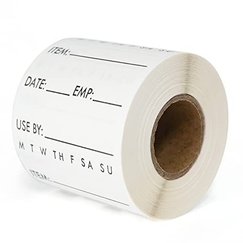 Snapklik.com : Dissolvable Food Labels 2 X 2 Inch Shelf Life For ...