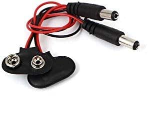 Ds Robotics® 9V Battery Snap Connector to DC Male Dedicated Power ...