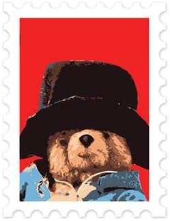 Amazon.com: Walls 360 Wall Poster/Decal - Paddington Bear Wall Stamp ...