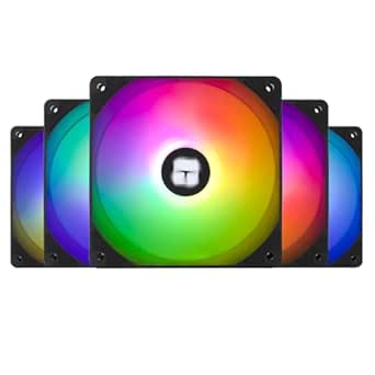 Amazon.com: Thermalright TL-C12C-S X5 CPU Fan 120mm ARGB Case Cooler ...