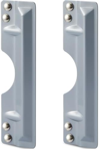 Landhoow 3 x 11" Latch Guard Plate Cover Iron Latch Guard Security ...