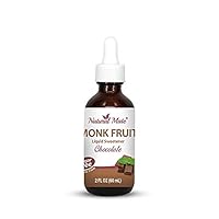Amazon.com: Flavored Liquid Monk Fruit Sweetener Optimized with Erythritol 2oz - Chocolate ...