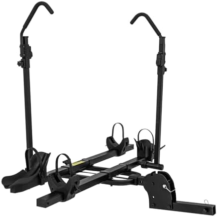 Amazon.com: Goplus 2" Hitch Mount Bike Rack, 2 Bikes Platform Style ...