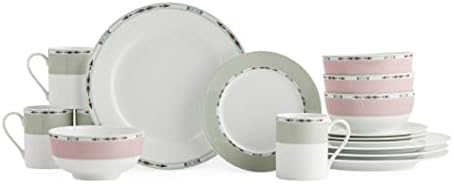 Amazon.com | Portmeirion Home Bumble Bee Dinnerware Set | 16 Piece Dish ...