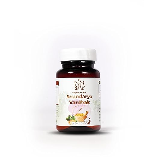 Vagbhata Herbs SOUNDARYA VARDHAK (50gm) - Glow, Pimple/Acne, Dark ...