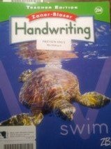 Zaner Bloser Handwriting Grade 2M - Teacher Edition: 9780736751520 ...