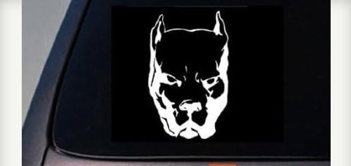 Amazon.com: EZ-STIK Pit Bull Sticker Decal apbt Amstaff American Bully ...
