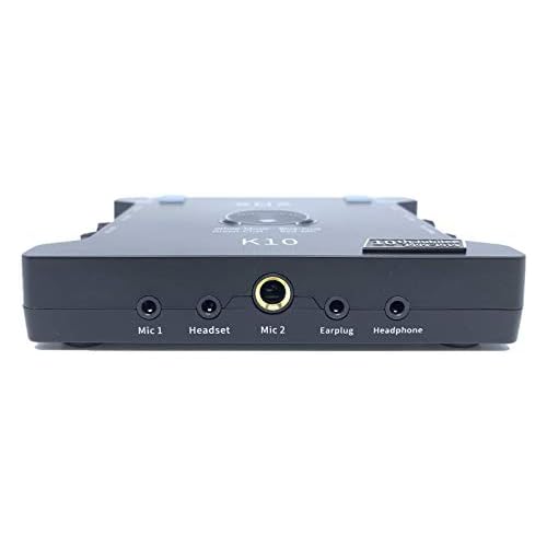 XOX K10 10th Jubilee Black USB XMDI Sound Card Built-in DSP for Windows ...