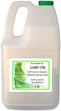 Amazon.com: 7 LB ORGANIC LARD 100% PURE RENDERED PIG FAT PREMIUM SOAP ...