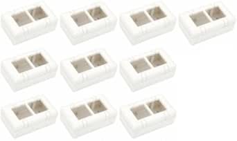 Switchboard Wall Enclosure, 4 Module, Glossy Premium, Brass Nuts ...