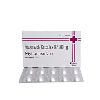 Mycoclear 200 Capsule 10's : Amazon.in: Health & Personal Care