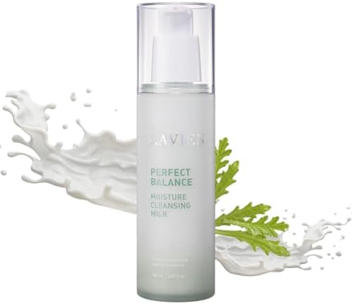 Amazon.com: LAVIEN Perfect Balance 保濕潔面乳 - 無刺激性、乳白色質地的潔面乳 - 適合所有膚質的卸妝液 - 適合女性和男性 - 5 盎司(約 150 毫升 ...