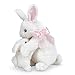 Amazon.com: Bearington Some Bunny Loves You White Plush Stuffed Animal ...