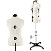 Amazon.com: PDM WORLDWIDE Beige Adjustable Dress Form Mannequin for ...