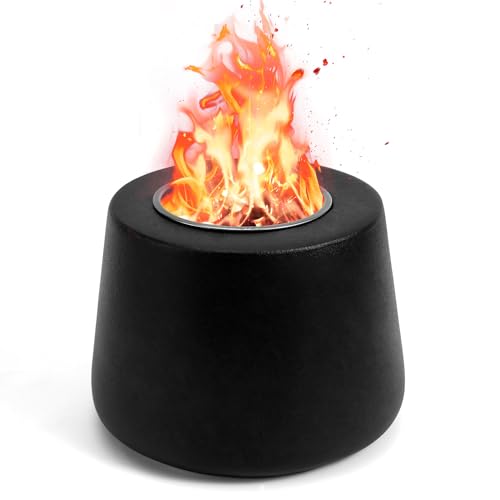 Tabletop Fire Pit, Mini Personal Table Top Firepit Small Portable ...